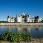Chateau de Chambord on a sunny day in the Loire Valley