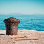 Croatian Adriatic coastline with clear blue water