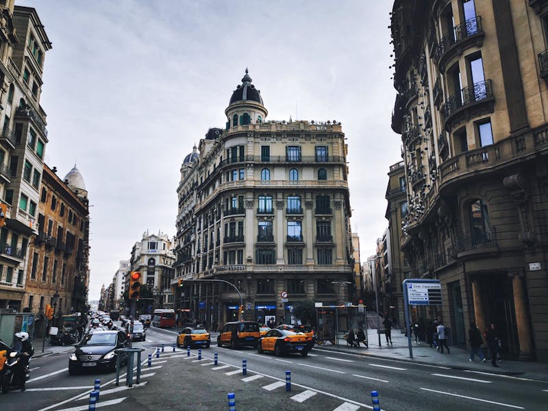 Casa Batllo on Passeig de Gracia, Barcelona's elegant boulevard