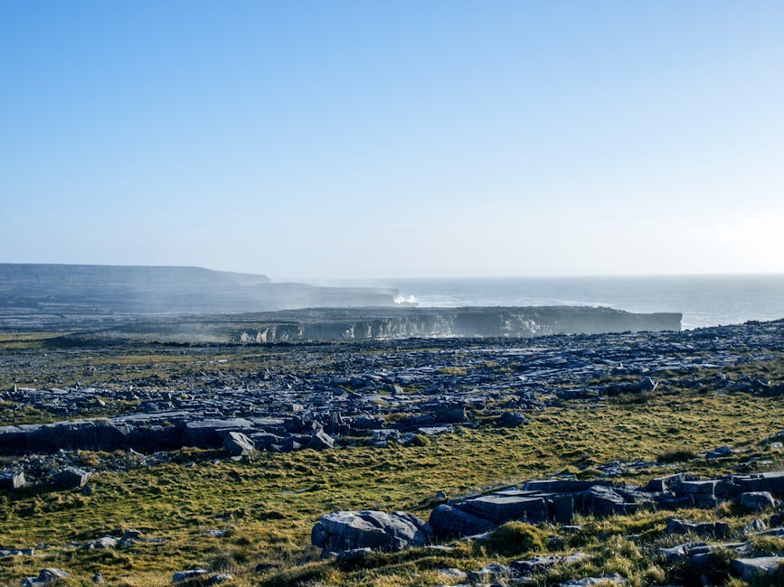 Kerry mountain landscape with dramatic clouds