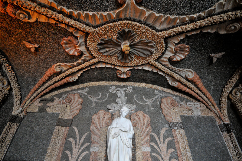 The grand Palazzo Borromeo on Isola Bella viewed from the water
