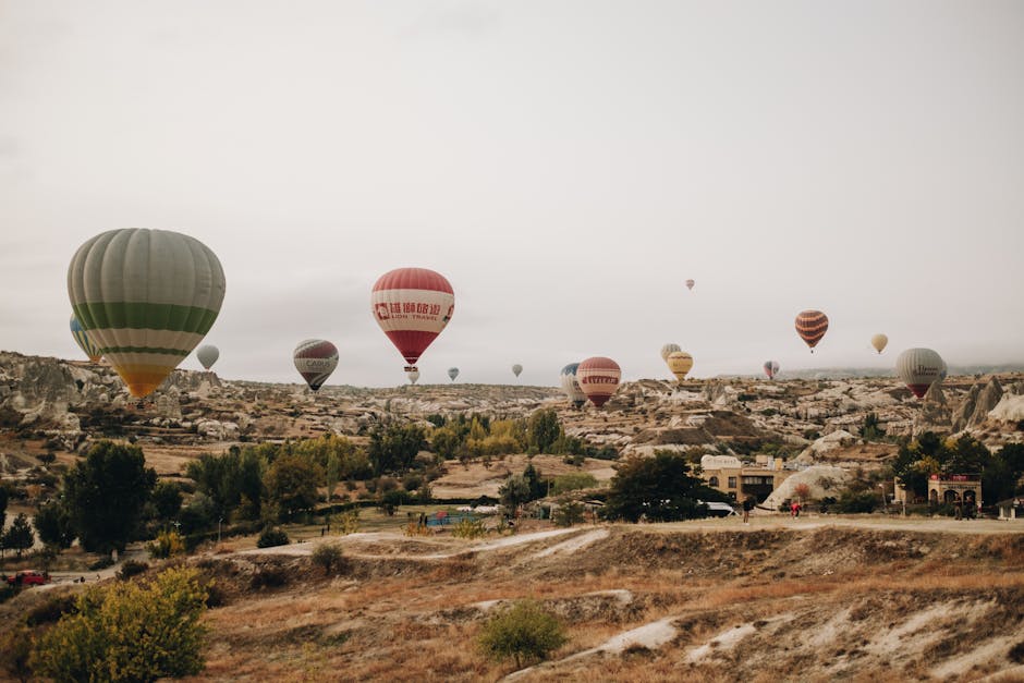 Goreme is the launch base most travellers pick, and waking up in town means a five minute transfer to the field.
