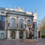 The Dali Theatre-Museum in Figueres with its iconic geodesic dome and egg-topped towers