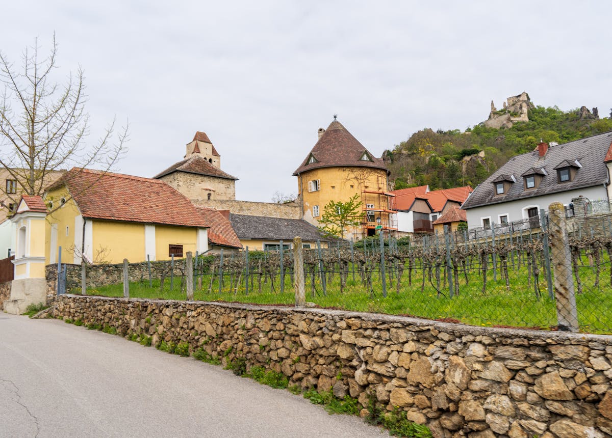 Durnstein village in Wachau Valley Austria