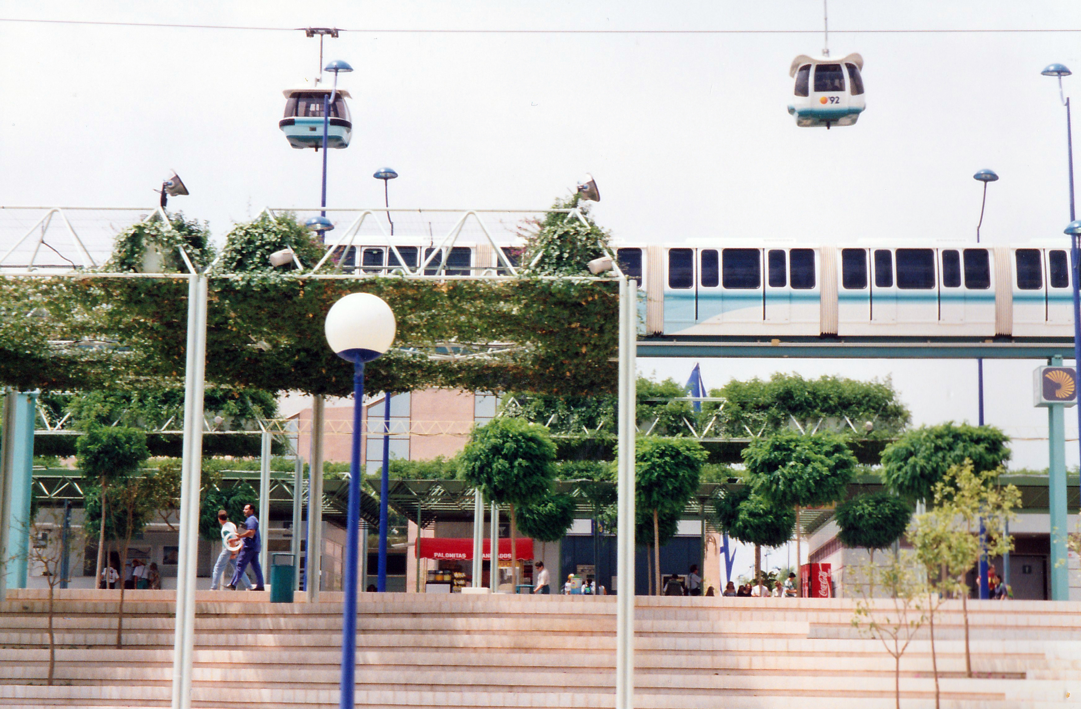 Expo 92 pavilions and grounds in Seville