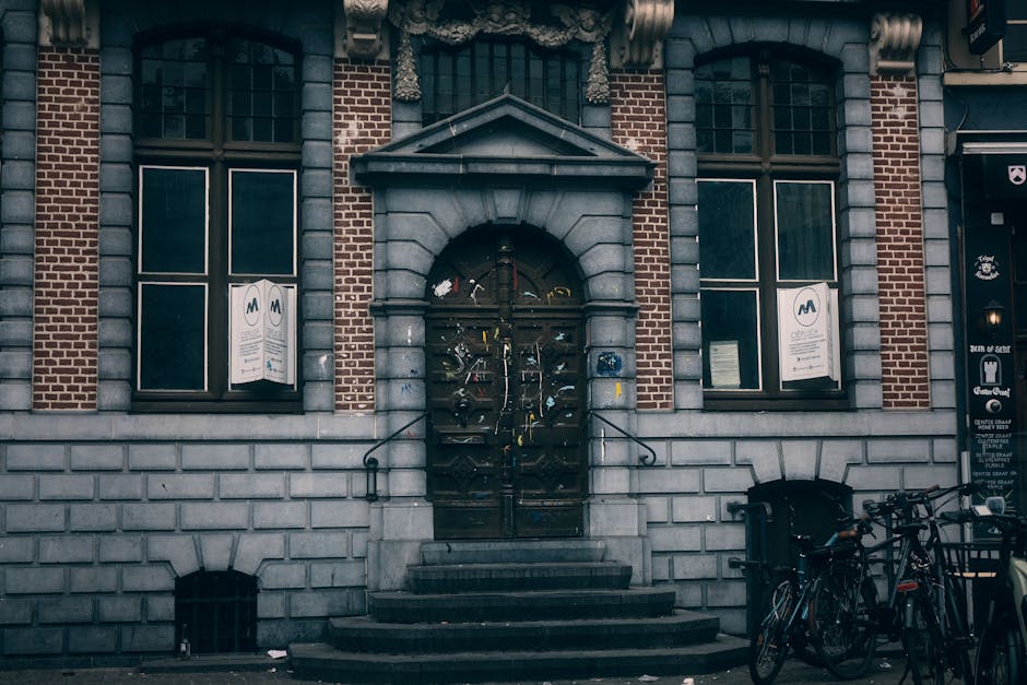 Cafe terrace in Ghent