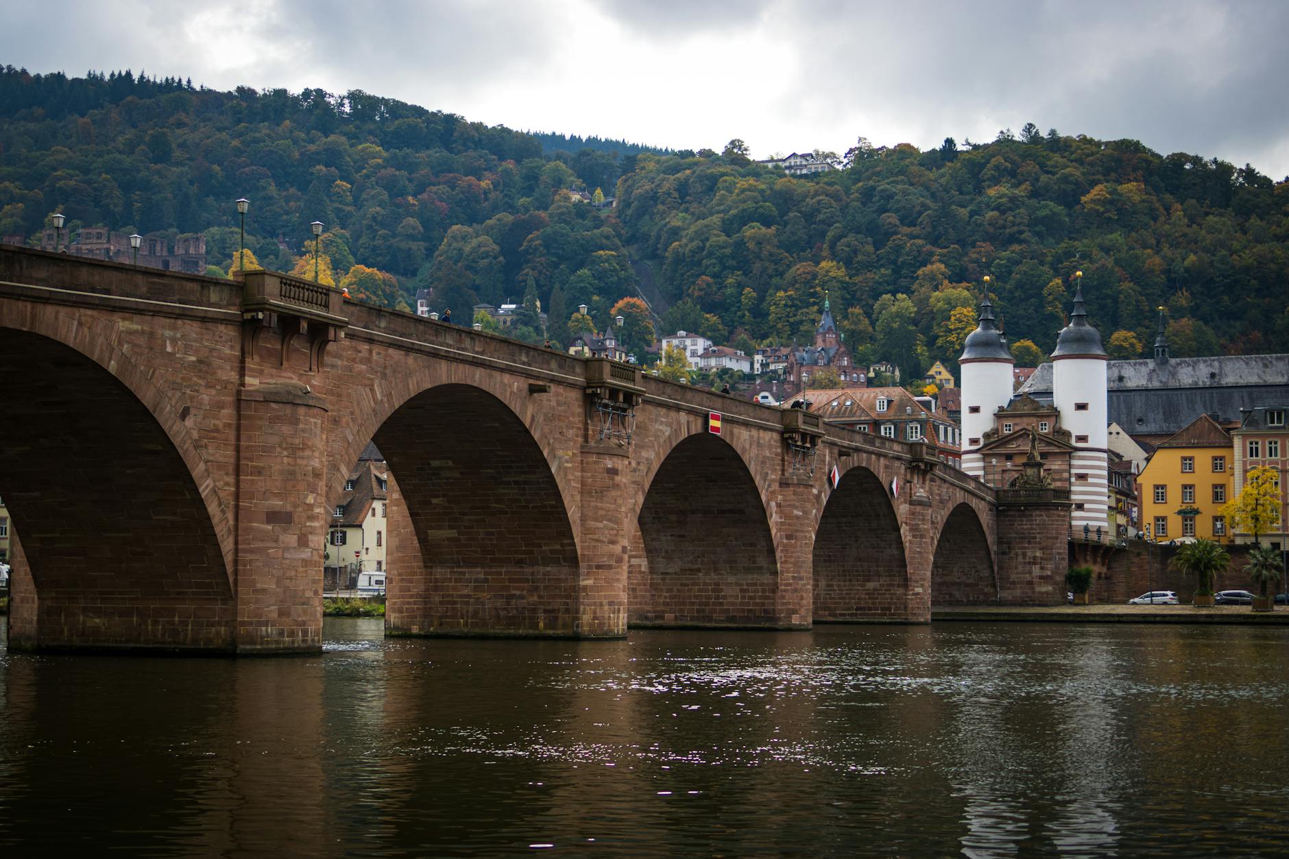 Heidelberg Bridge spanning the Neckar River