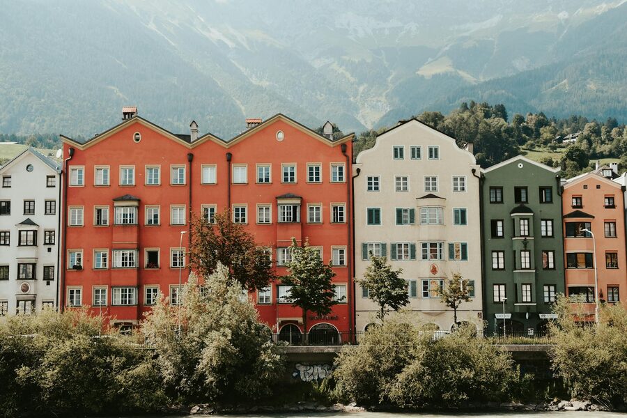 Innsbruck old town street
