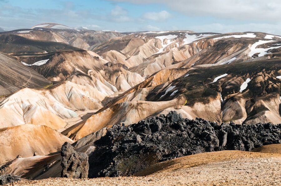 Iceland F-road river crossing highlands