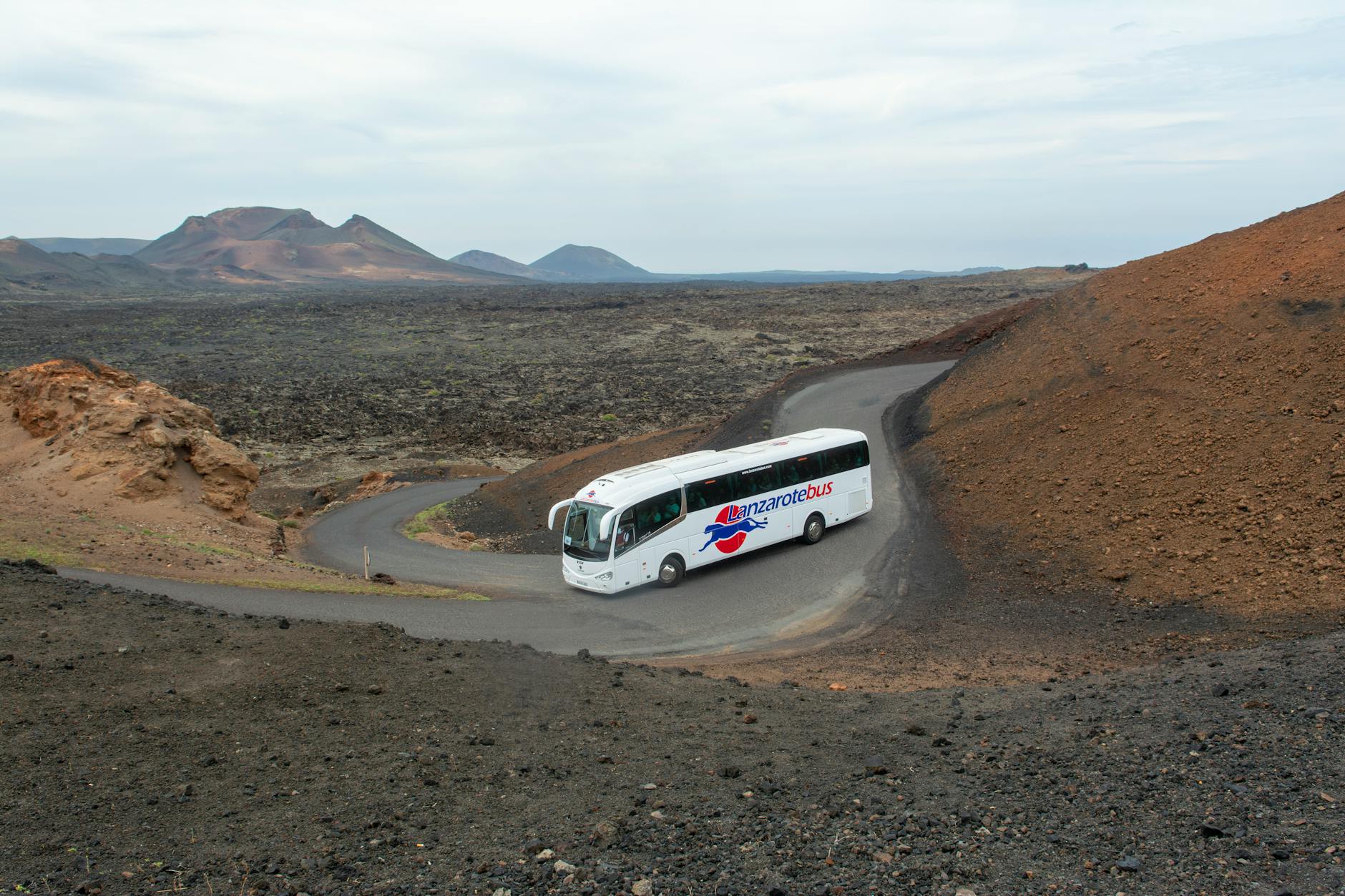 Lanzarote landscape in the Canary Islands