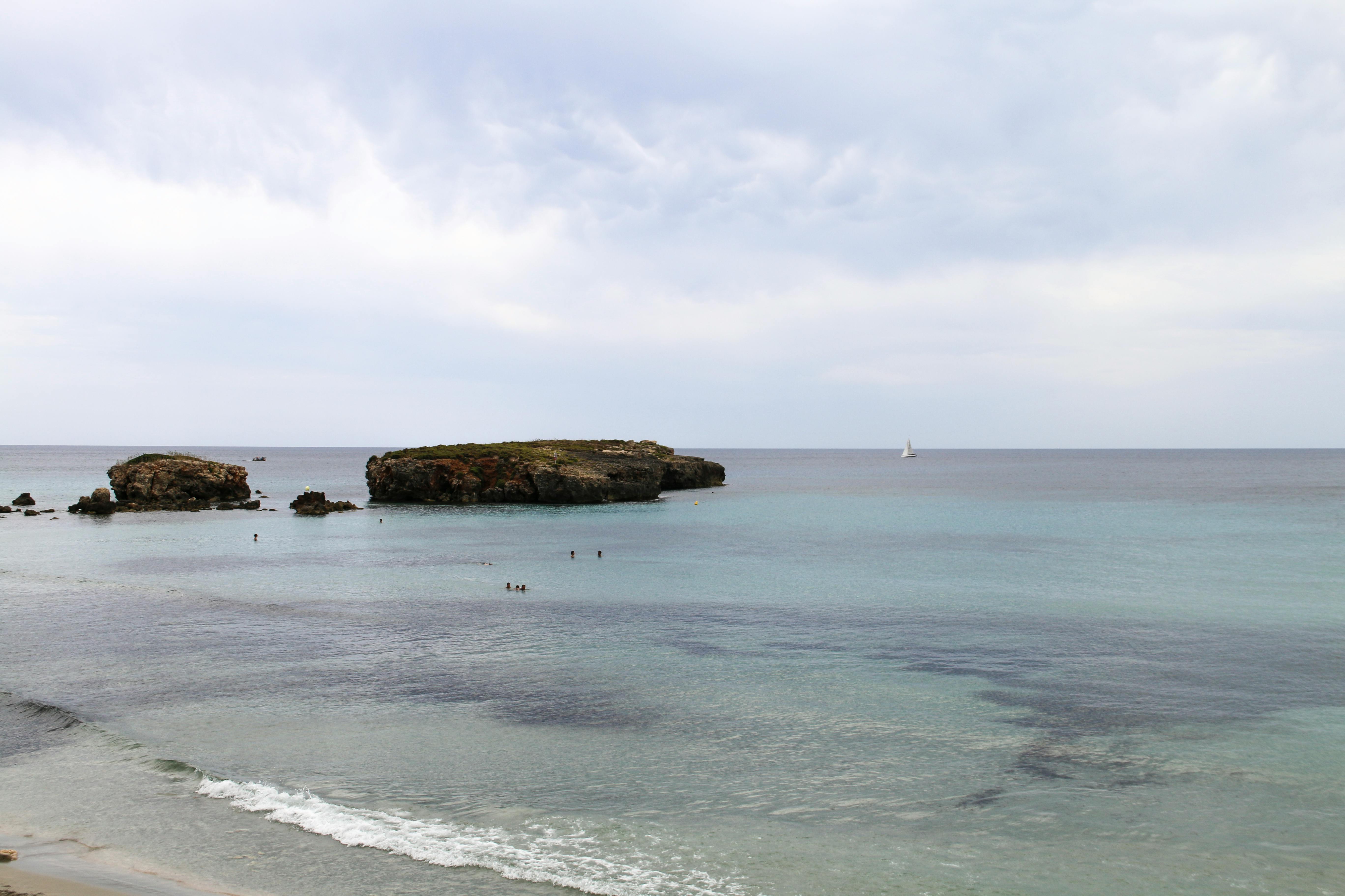 Mediterranean Sea view near Ciutadella de Menorca