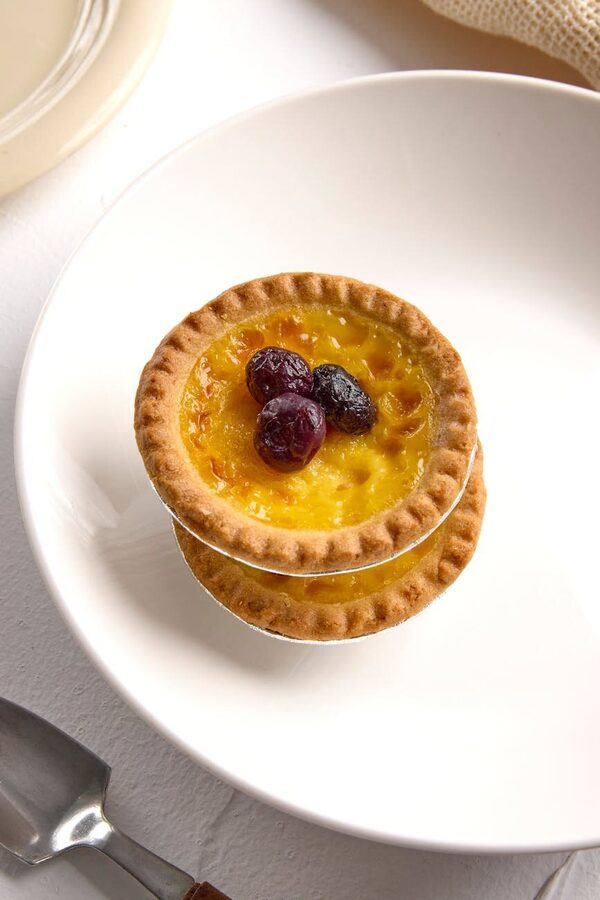 Traditional Portuguese custard tarts