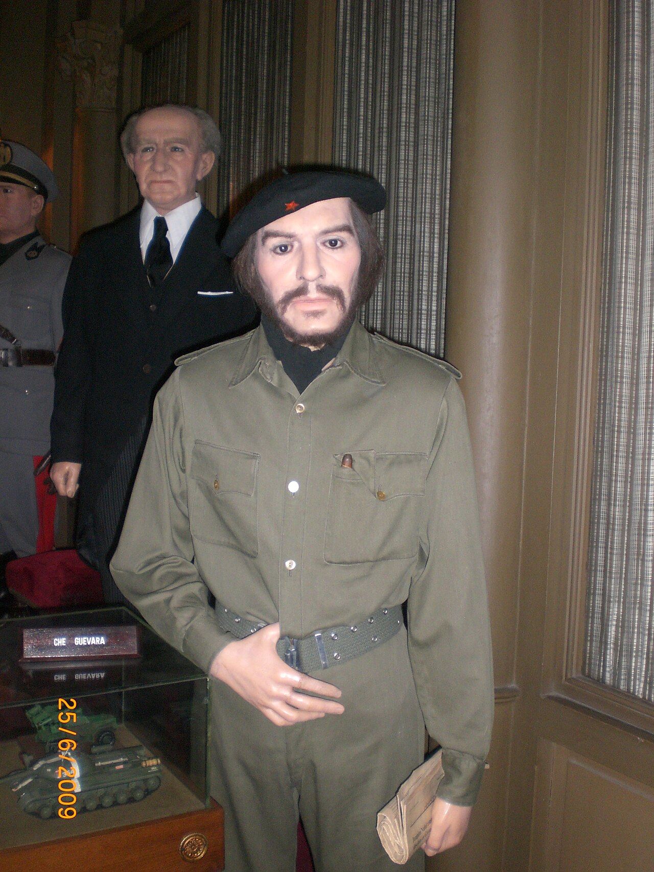 Wax figure of Che Guevara at the Museu de Cera in Barcelona
