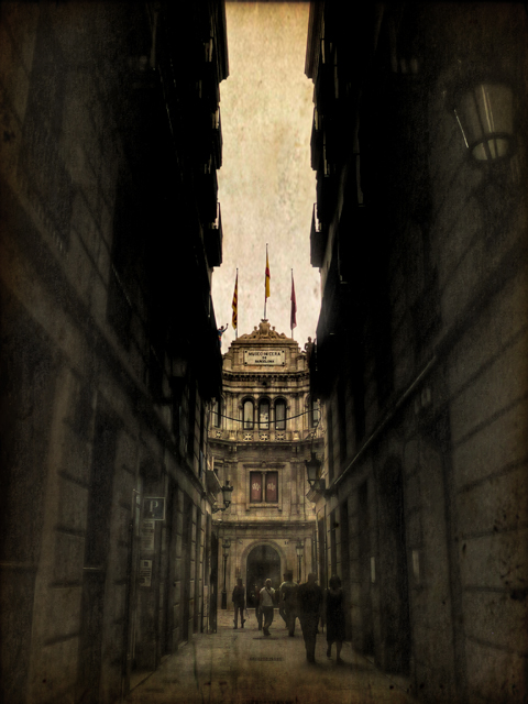 Exterior of the Museu de Cera wax museum building in Barcelona