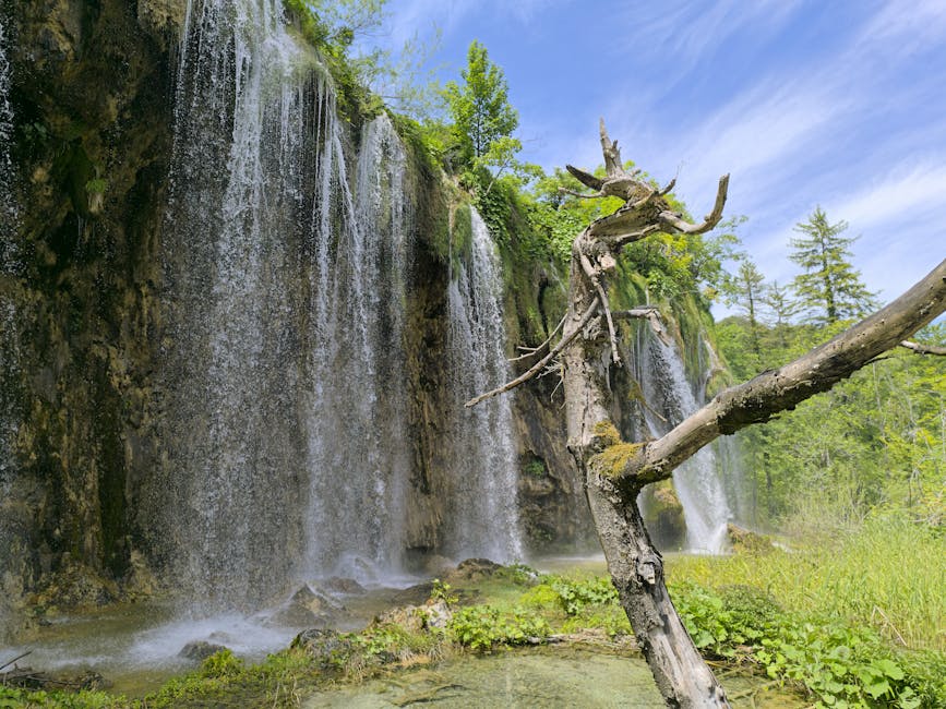 Plitvice Lakes - plitvice waterfalls