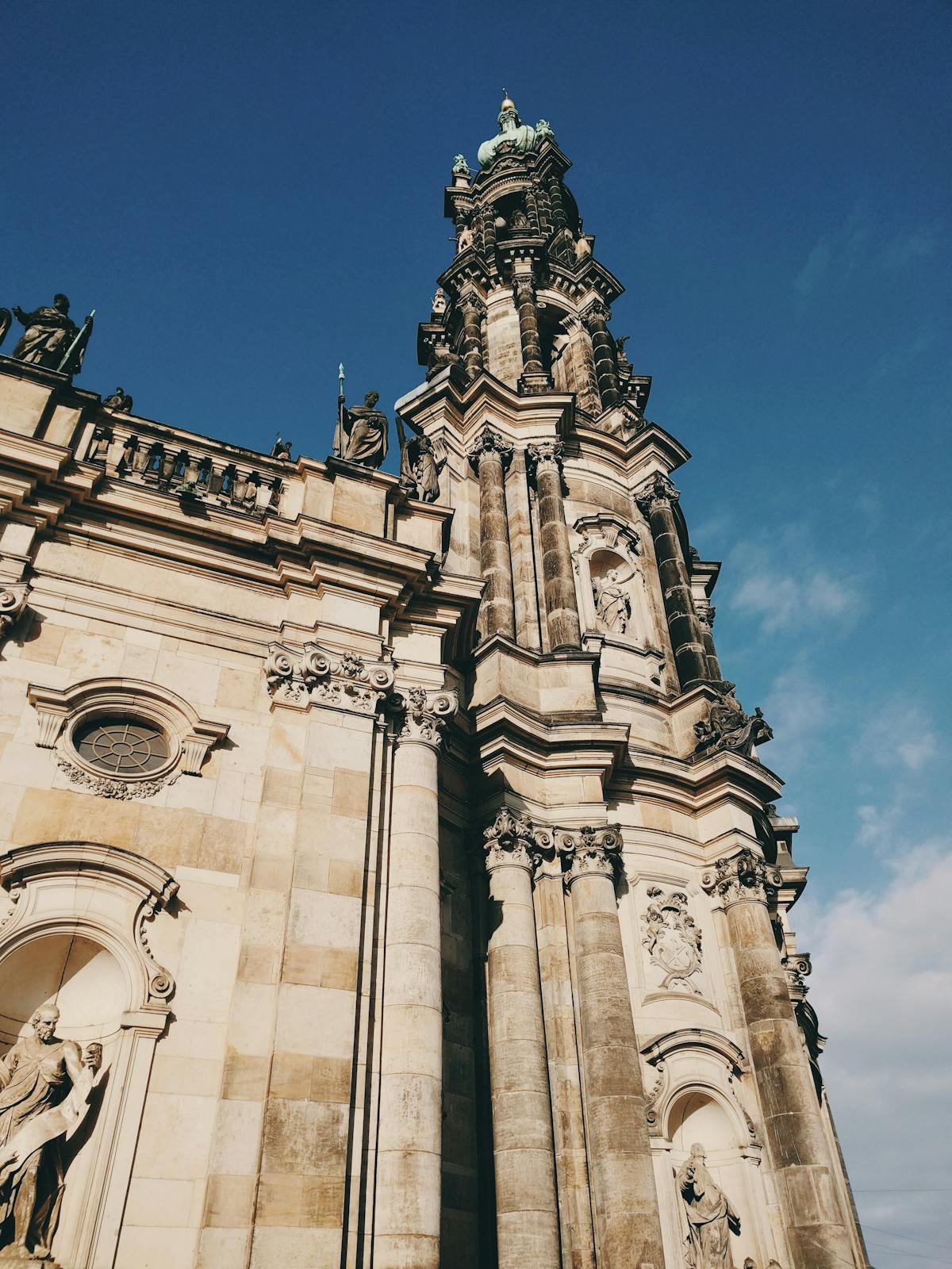 Historic baroque architecture in Dresden