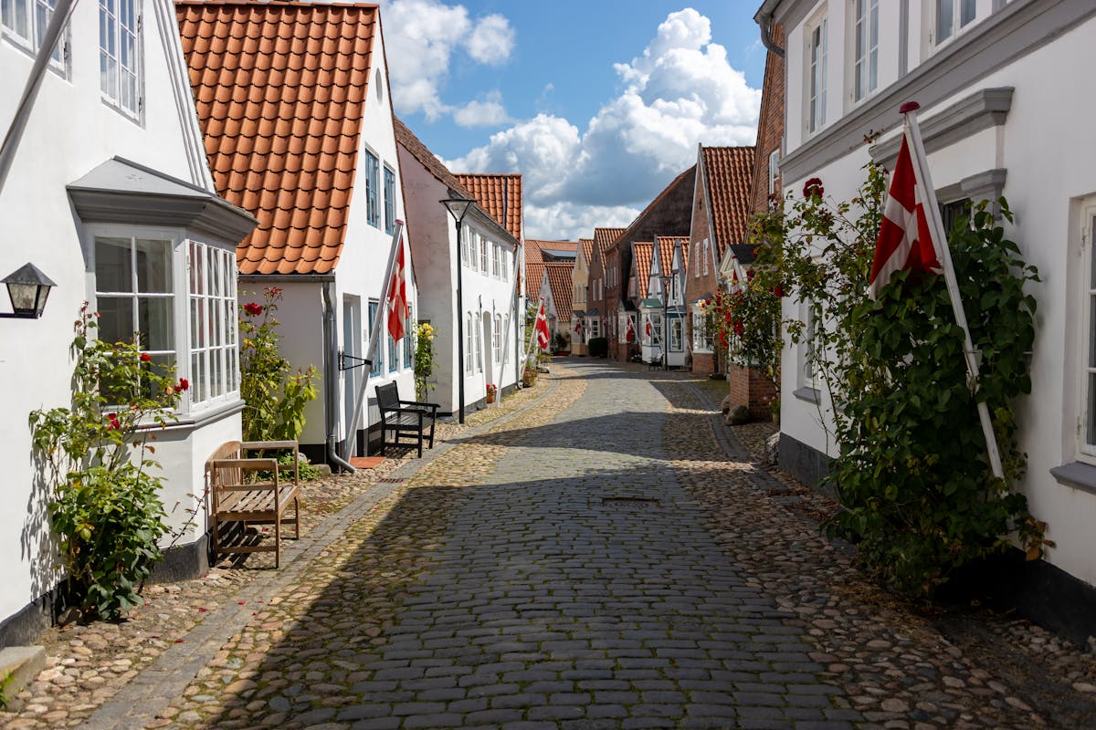 Historic centre of Dresden Altstadt with cathedral spires