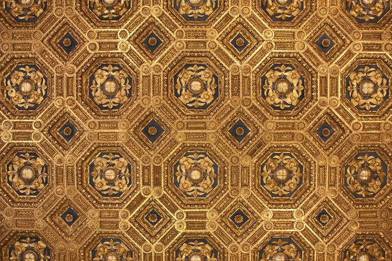 Coffered ceilings in Palazzo Vecchio