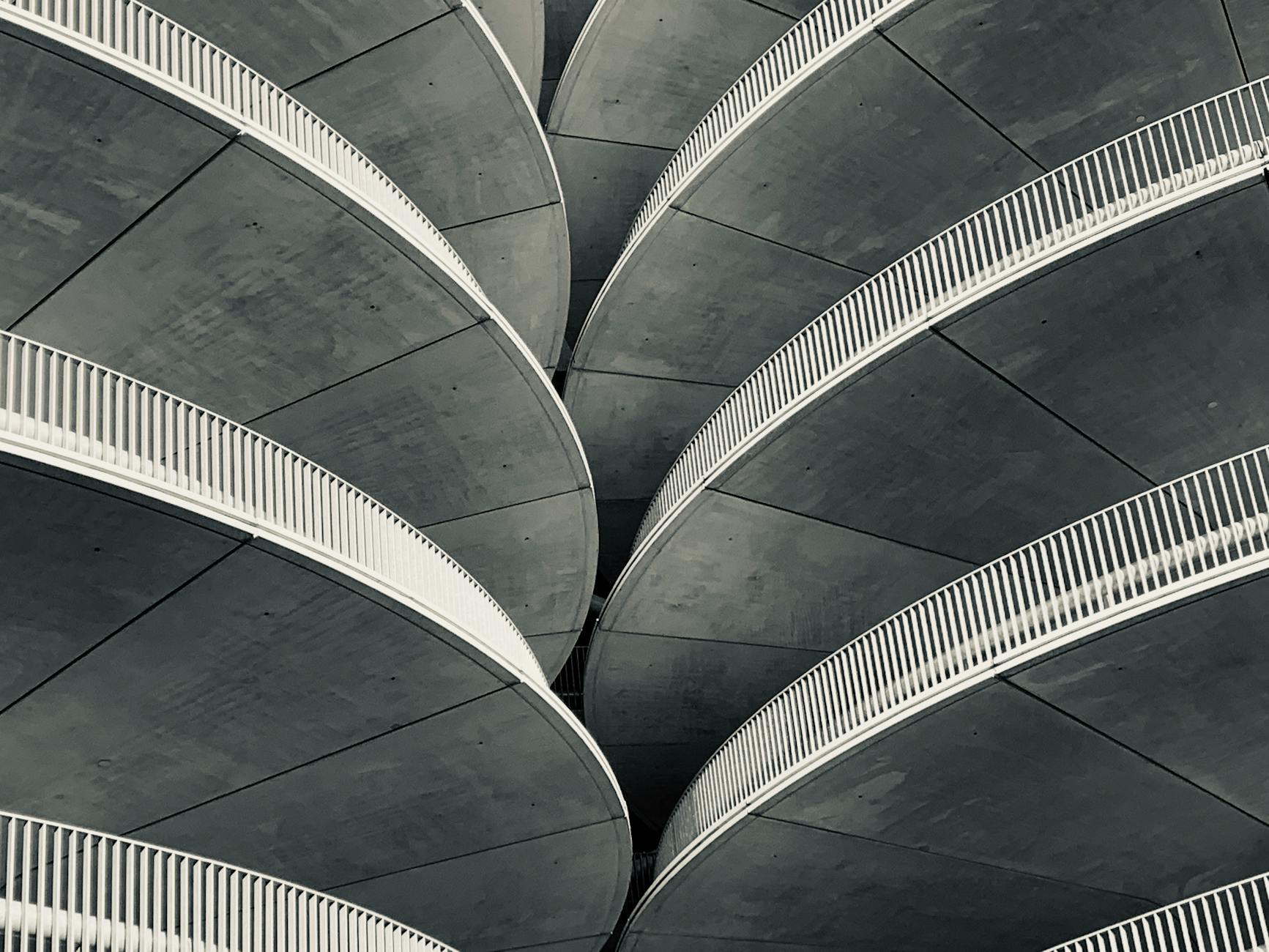 Spiral architecture detail in Amsterdam