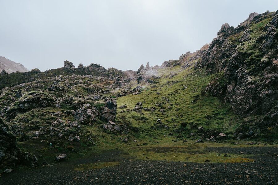 Silfra snorkeler underwater Iceland