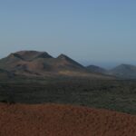 Volcanic craters in Timanfaya National Park Lanzarote