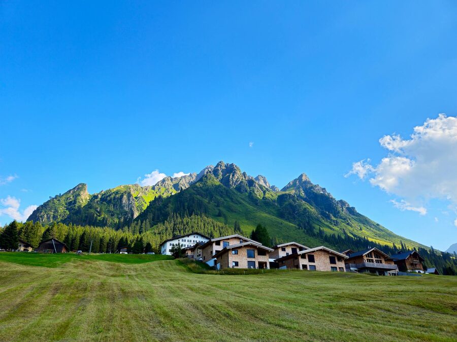 Tyrol valley mountain landscape