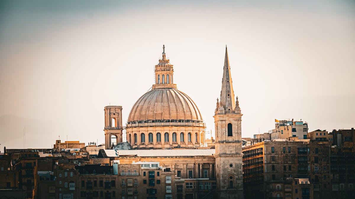 Valletta Malta skyline