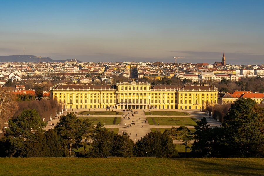 Schönbrunn Palace panoramic