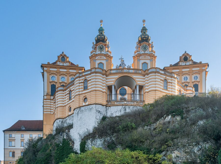 Wachau vineyard rows