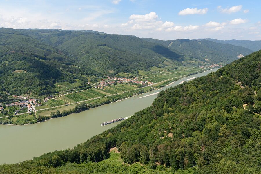 View from Dürnsteiner Kanzel