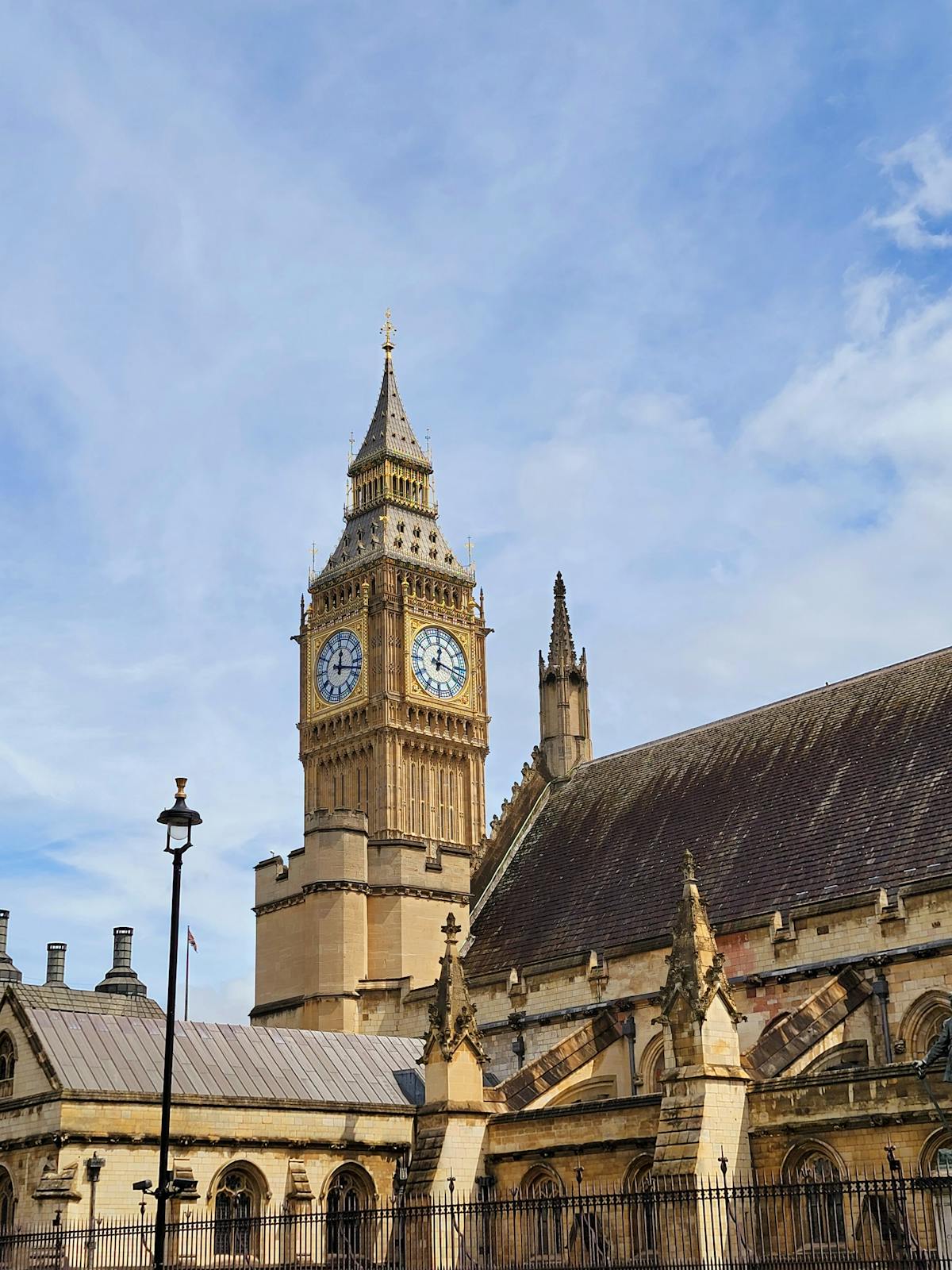 Big Ben and Westminster Palace under clear sky