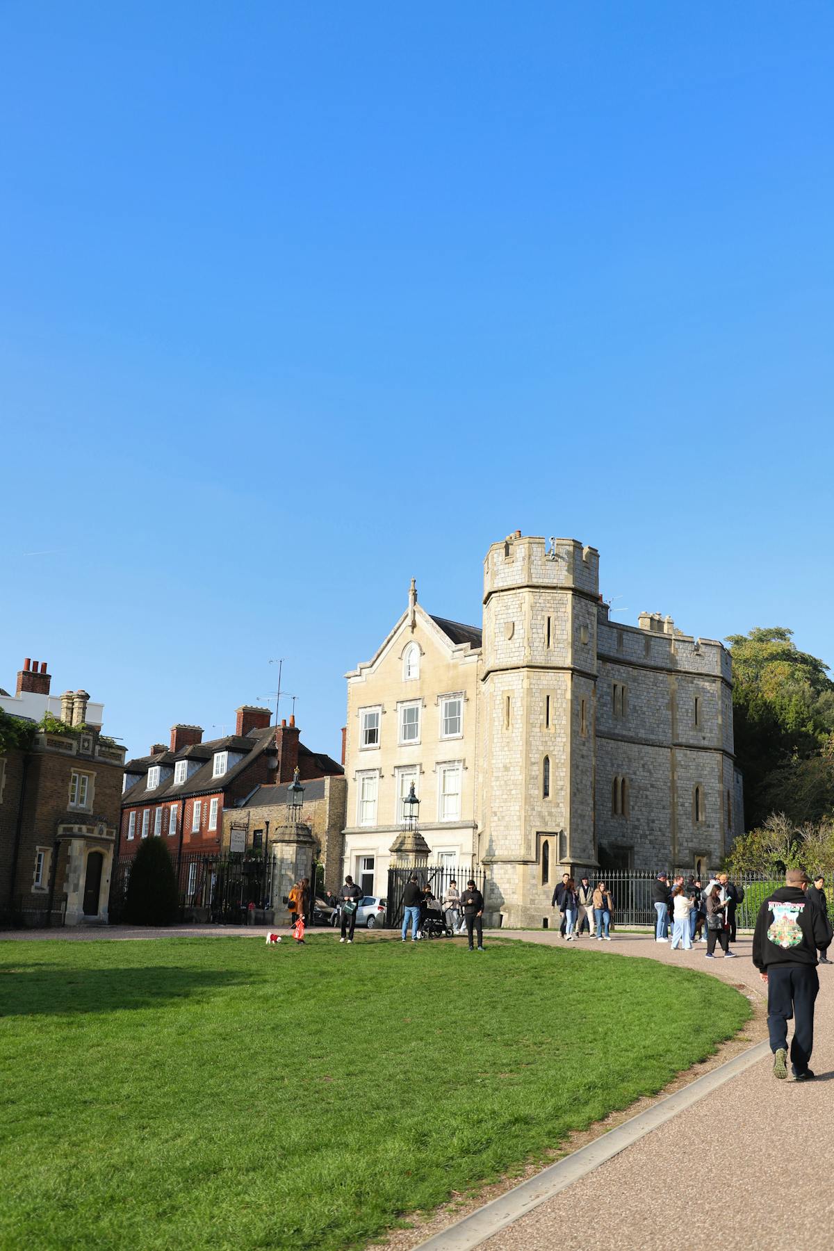 Traditional buildings in the town of Windsor England